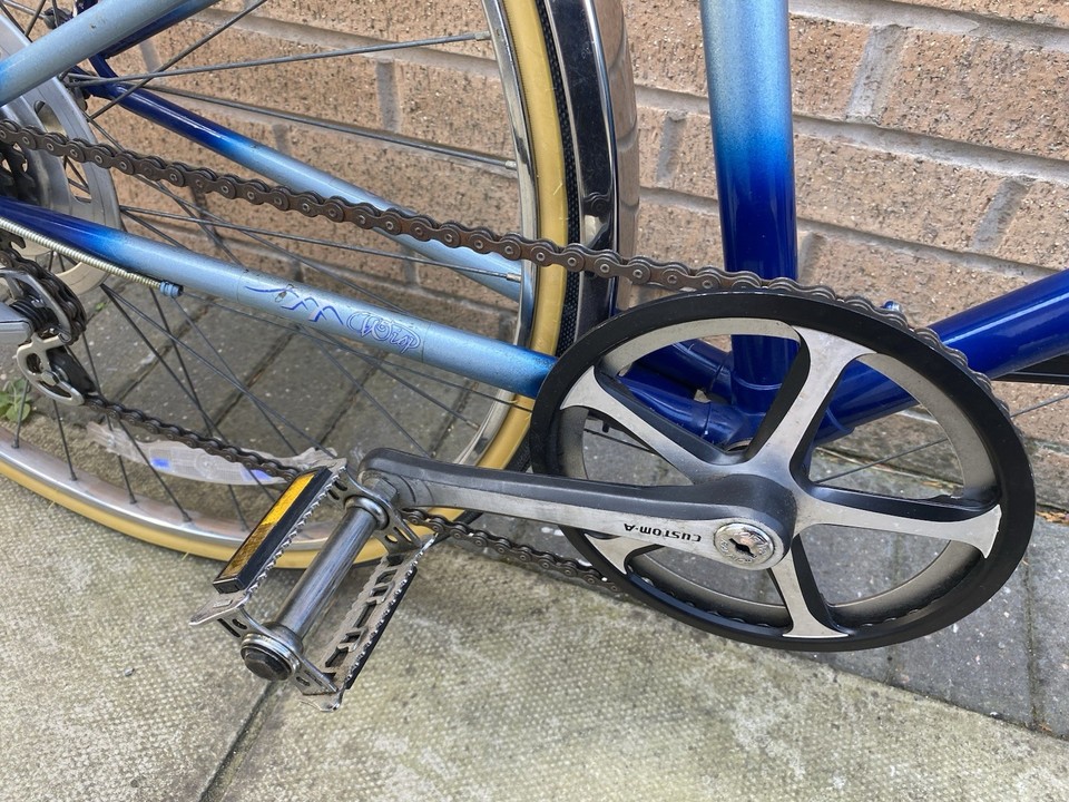 Raleigh Wisp B4 1980’s Vintage Mixte Frame Ladies Bike. 21” Frame 26 ...