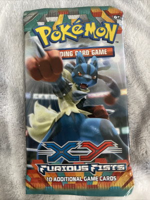 XY Furious Fists Pokemon Booster Card - Pack New Sealed. | eBay