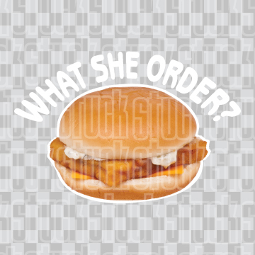 What She Order Fish Filet ? Decal Sticker Funny Rap Kanye West Jay Z | eBay