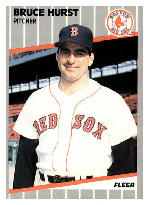 1989 Fleer 91 Bruce Hurst Boston Red Sox | eBay