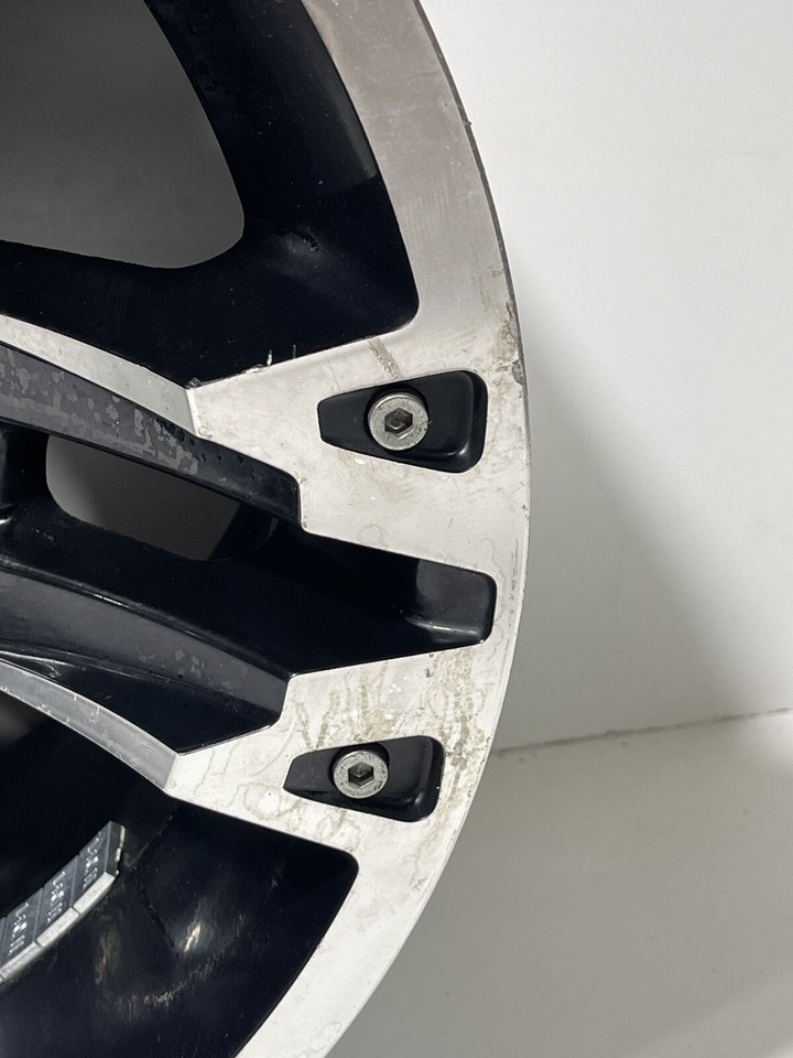 Ultra Wheel 235B Maverick 16x8 Gloss Black with Diamond Cut Accents Set ...