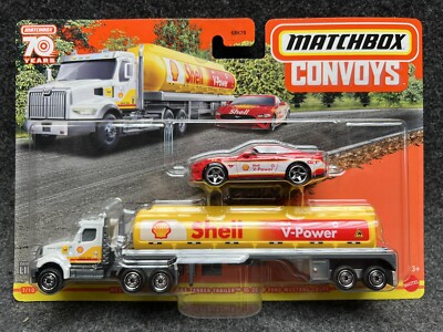 MATCHBOX CONVOYS WESTERN STAR 49X TANKER TRAILER 2019 FORD MUSTANG ...
