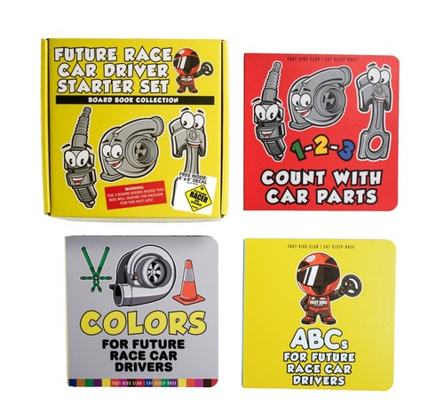 Future Race Car Driver Books Box Set (Baby, Children's, Toddler Book ...