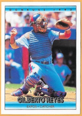 GILBERTO REYES MONTREAL EXPOS #381 - DONRUSS NM-MT 1992 | eBay
