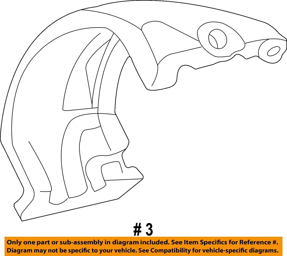 FORD OEM 01-05 Explorer Sport Trac Alternator-Splash Shield 1L5Z10317AA ...