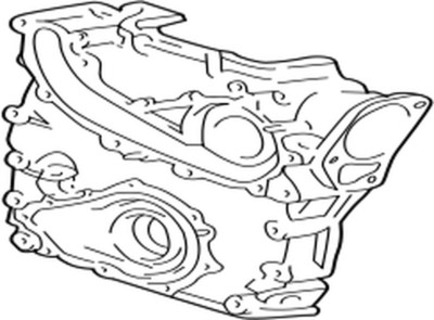 11301-75021 Toyota Case sub-assy, timing gear 1130175021, New Genuine ...