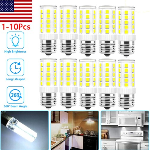 1-10x E17 LED Bulb Microwave Oven Light Dimmable 4W Natural White 6000K Light US | eBay