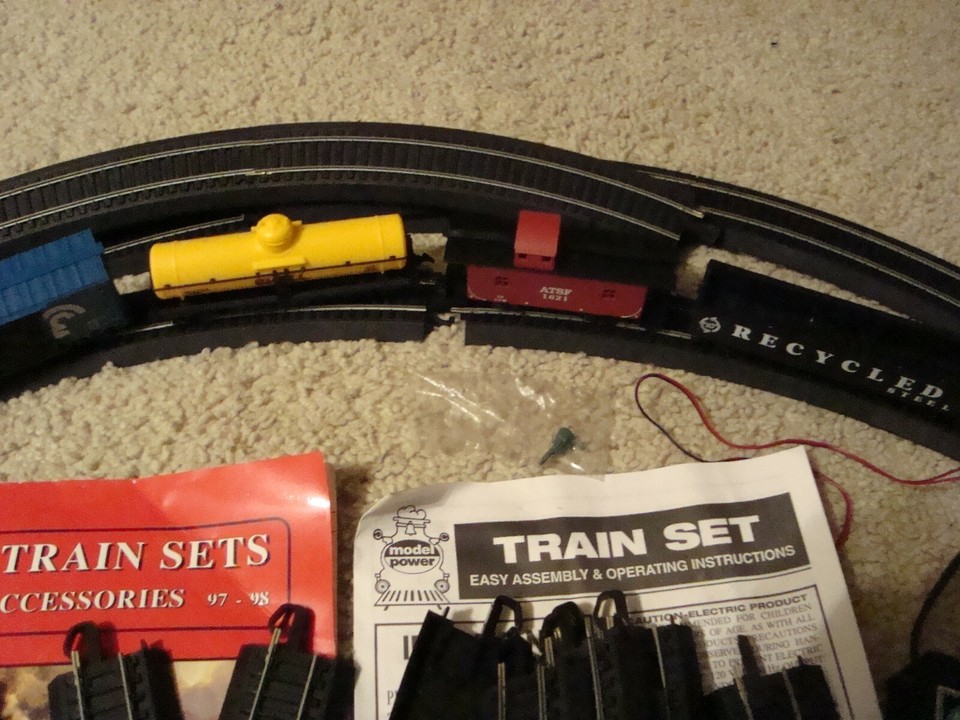 Vintage Excellent Model Power Train Set w/ Track & Transformer ...