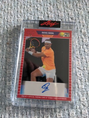 2023 Leaf Pro Set Rafael Nadal Auto /45 PA-RN1 Tennis | eBay