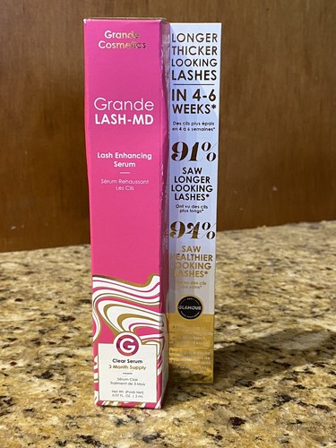Grande Cosmetics GrandeLASH-MD Lash Enhancing Serum 2ml/0.07floz 3 ...