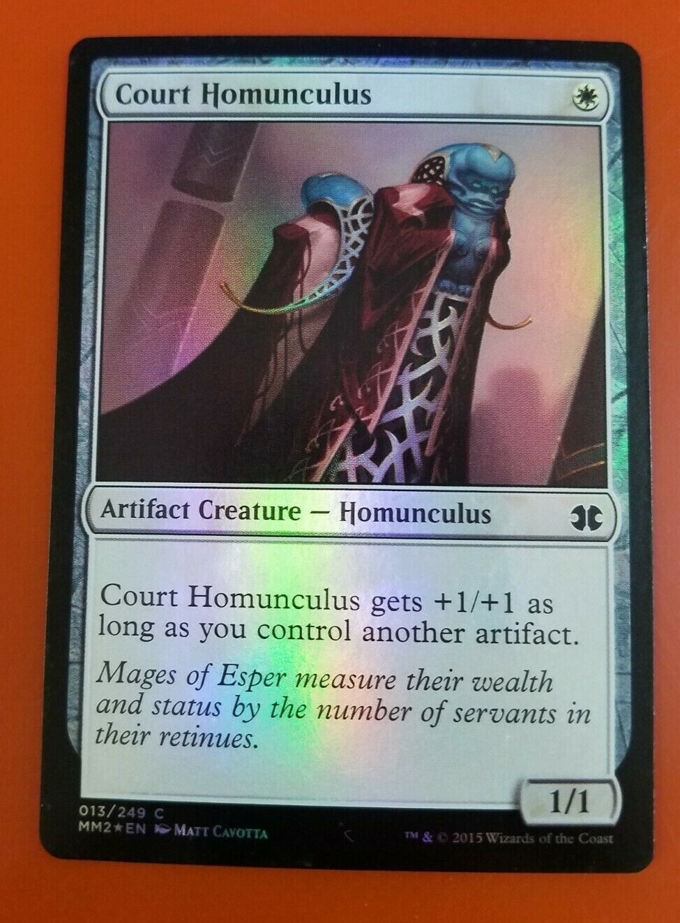 1x Court Homunculus | FOIL | Modern Masters 2015 | MTG Magic Cards | eBay