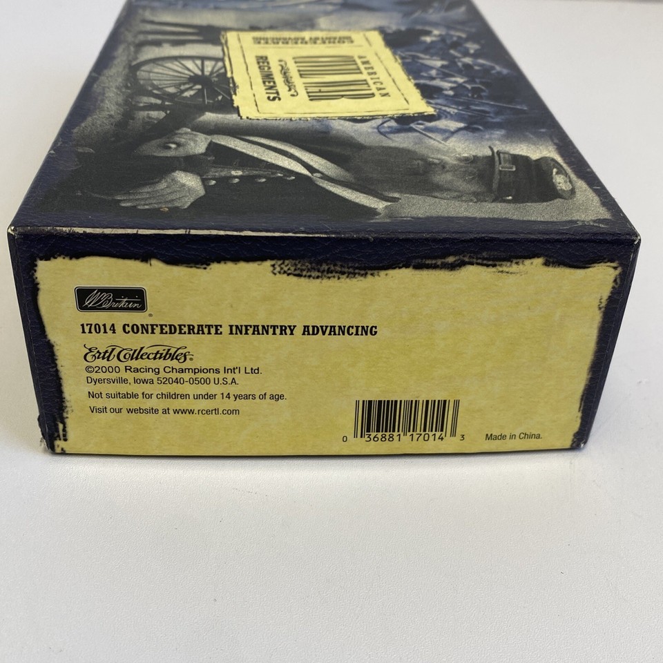 W Britain American Civil War Regiments Confederate Infantry Advancing ...