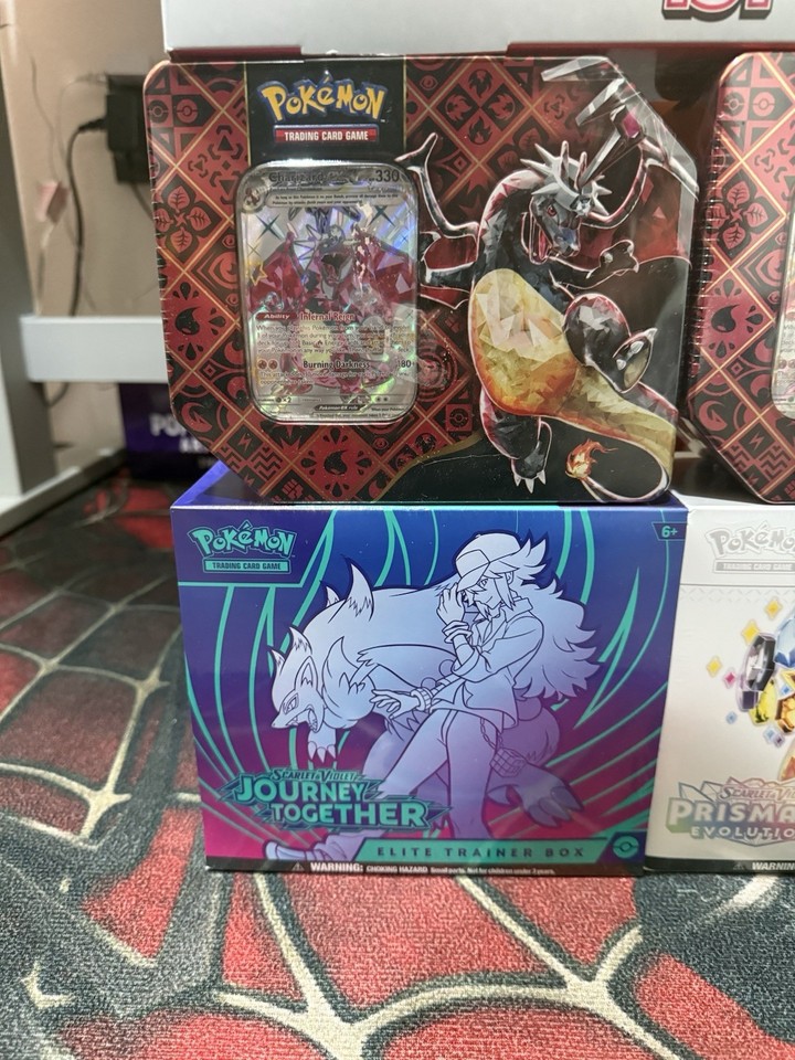 Pokemon 5x Sealed Lot - 151 Costco Tins Prismatic Evolutions ETB ...