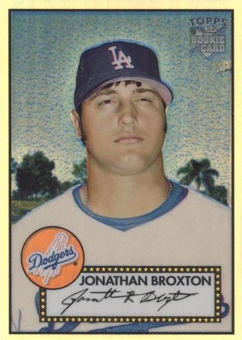 2006 Topps '52 - Chrome Rookie Cards Jonathan Broxton #TCRC55 Refractor /552 for sale online | eBay