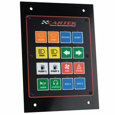Cartek Power Distribution Panel - 16 User Channels / Configurable ...