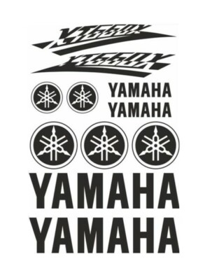 Yamaha XT660X Decal Logo Set Emblem Sticker L@@K Motorcycle Bike 3M 660 ...