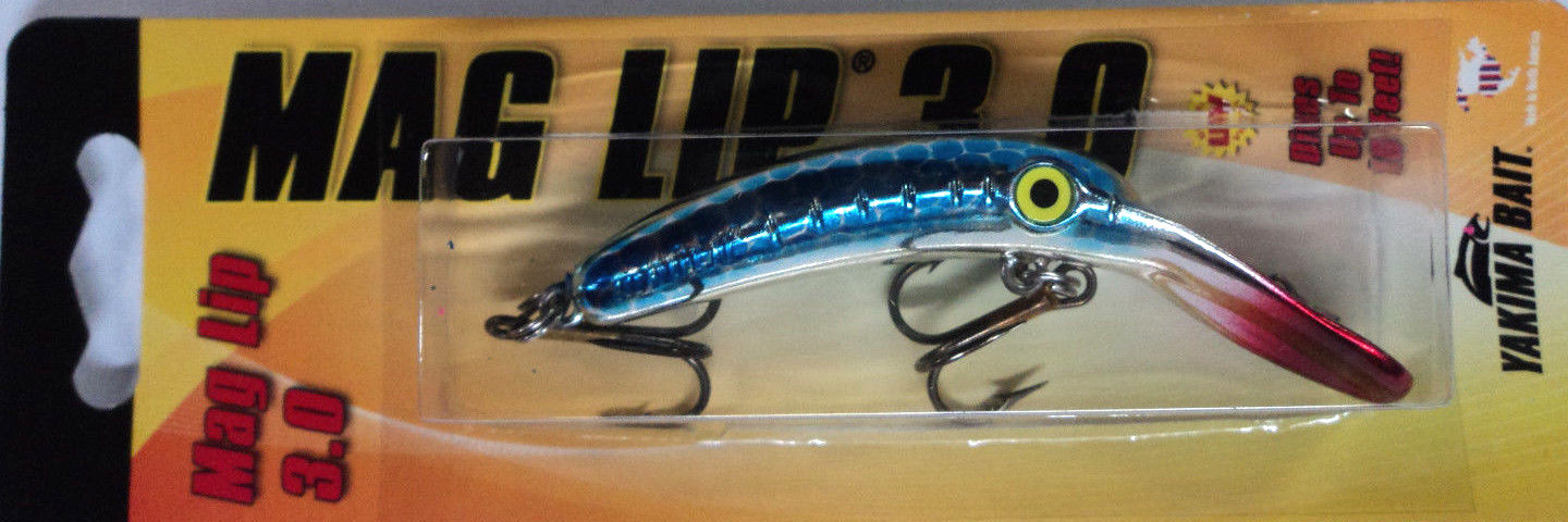 Mag Lip Lure, TWO Packs of One Color (Choose Color) Size 3.0 #ML9571 | eBay
