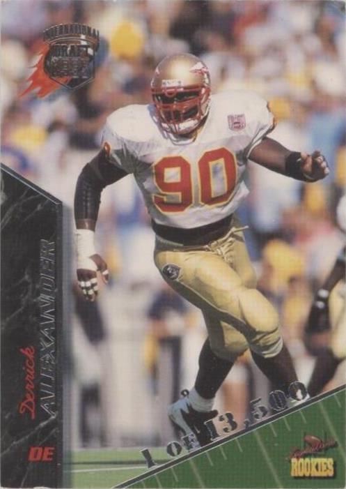 1995 Signature Rookies - Derrick Alexander #1 International /13500 for ...