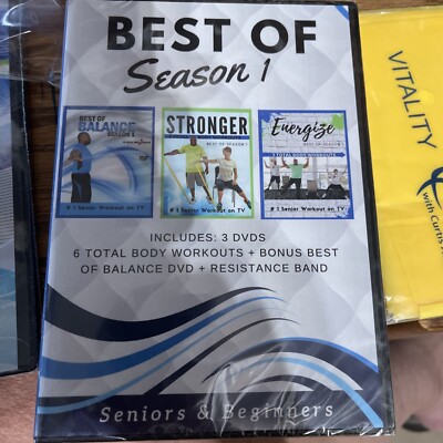 Exercise for Seniors DVD Collection- 6 Total Body Workouts + 10 Balance ...
