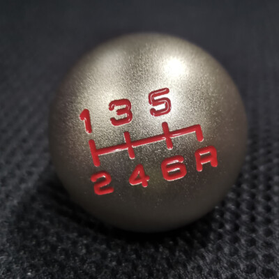 6 Speed Type R Shift Knob MT Head For Honda Acura Civic Si Solid Style ...