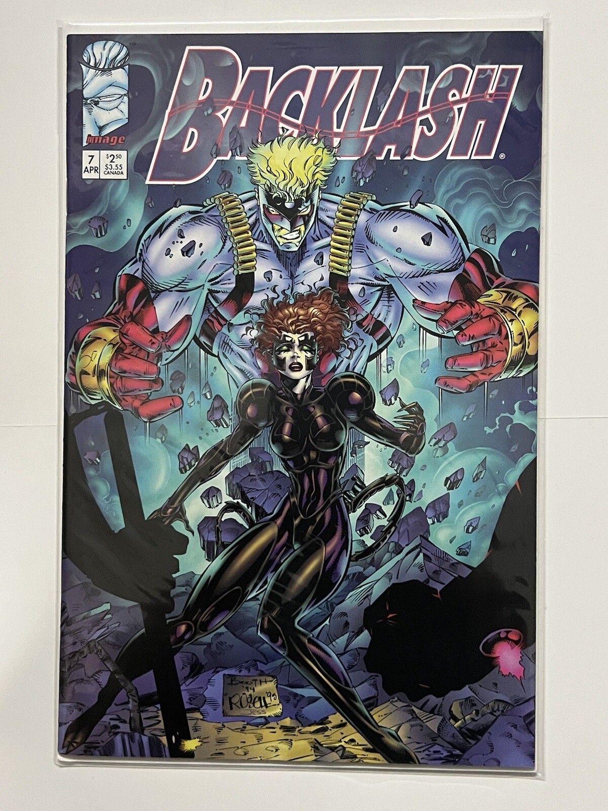 Backlash Image comics April #7 1995 | eBay