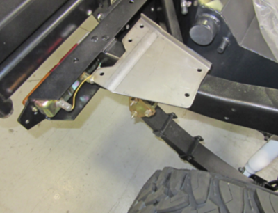 FJ40 Spring Perch Frame Plates Rear BTB 1980-1984 | eBay