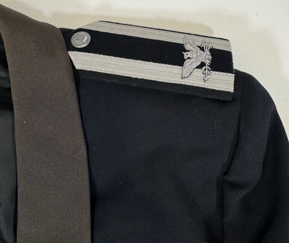 USAF Air Force O-6 Officer Mess Dress Jacket Old Style Buttons Black ...