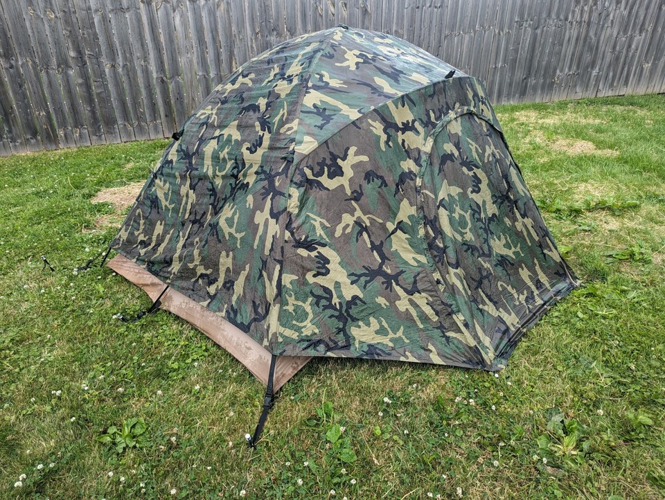 GC - USMC 2-Man Military Combat Shelter Woodland 4 Season Tent Eurika ...