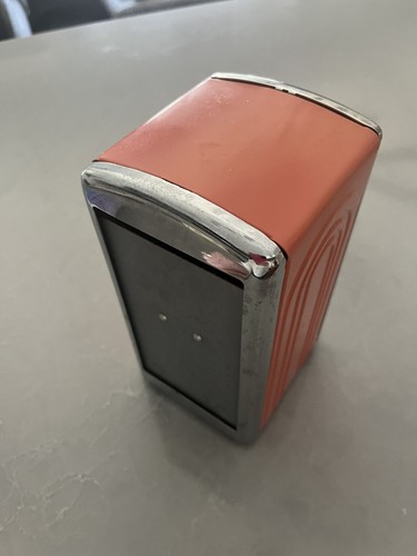 Vtg. 1996 Homer Laughlin China Co Fiesta Ware Peach/Orange Diner Napkin ...