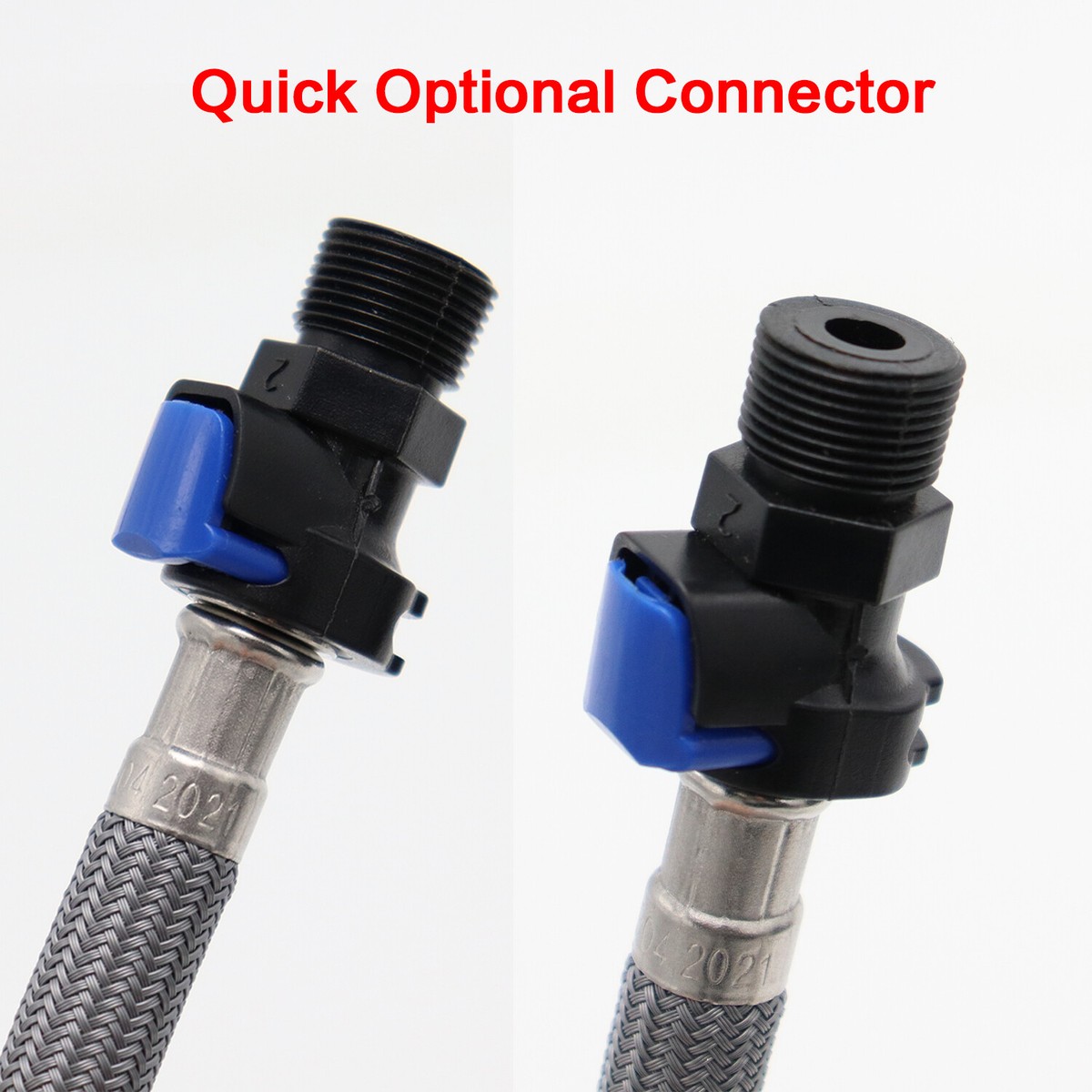 Quick Connect Hose Sink Universal Faucet Adapter With Spanner 4 Points