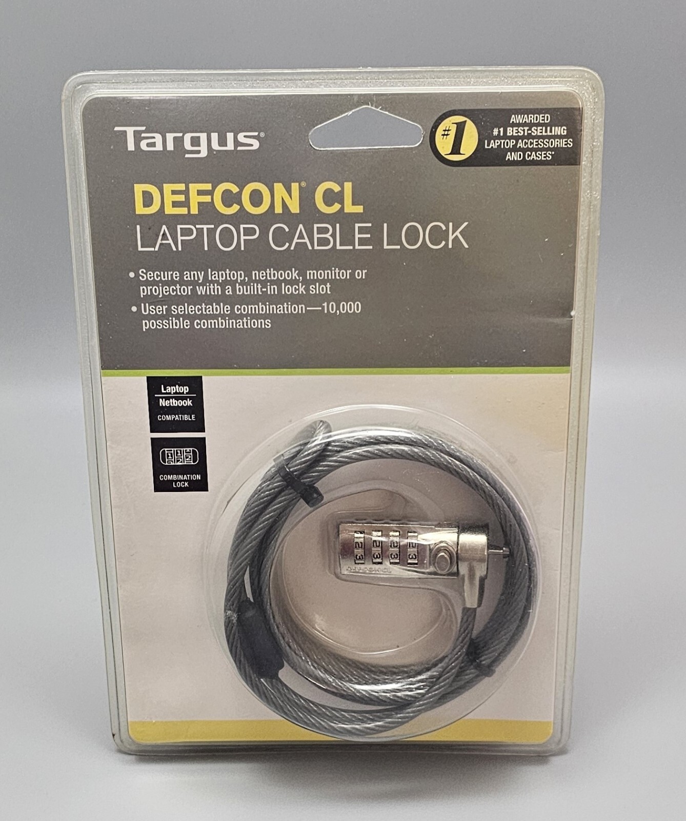 Targus DEFCON CL Laptop Cable Lock | eBay