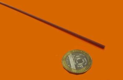 Micarta Phenolic XX Paper Rods .093" (3/32") Diameter x 48" Long, 6 ...