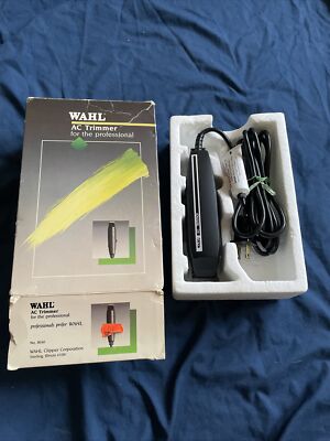WAHL AC Professional Trimmer--Used--IN Box--Excellent Condition | eBay