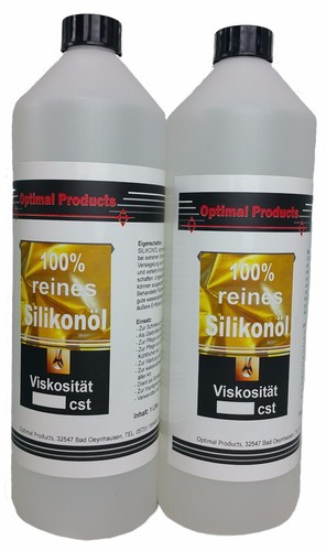 Silikonöl Reinst 1 Liter 50 cst --- 2 Stück -- | eBay