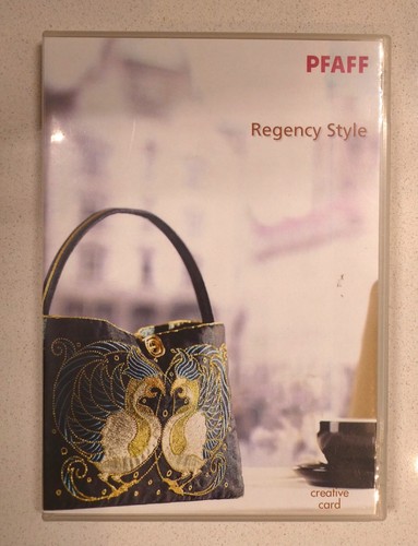 PFAFF EMBROIDERY MACHINE DESIGN CARD NO. 352 REGENCY STYLE | eBay Australia