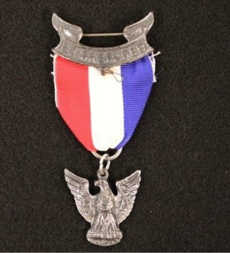 Eagle Scout BSA Medal Sterling Silver Ribbon | eBay