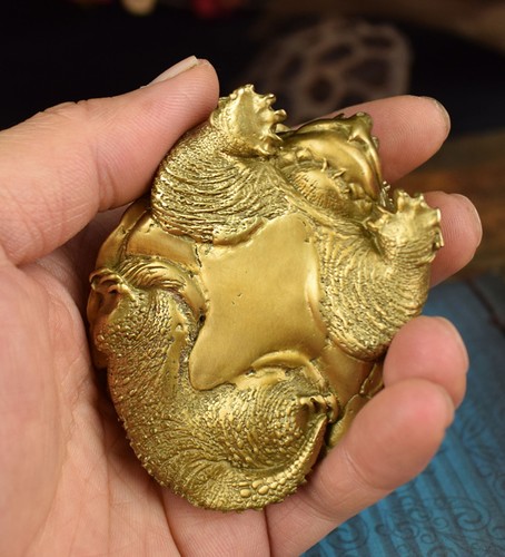 Solid Brass Snapping Turtle Figurine Crafts,Tortoise Metal Artwork ...