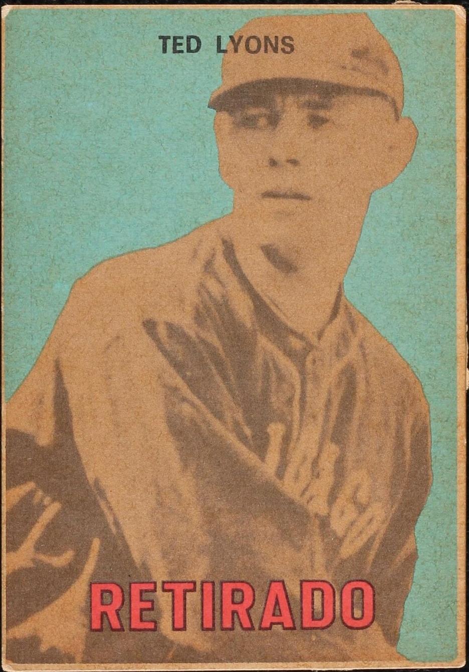 1967 Topps Venezuelan - Ted Lyons #174 for sale online | eBay