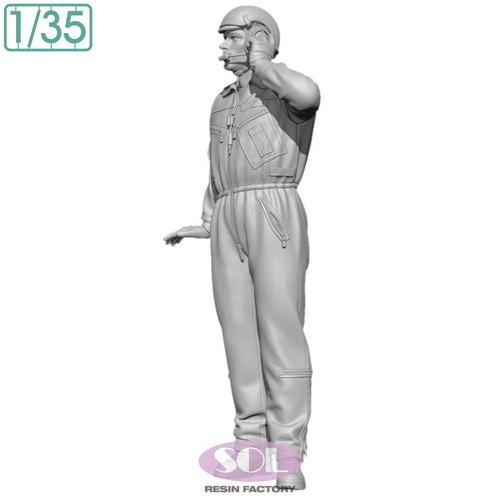 SOL Resin Factory 1/35 Bundeswehr Tank Commander II for Leopard 2A7 ...