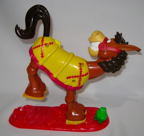 2004 Milton Bradley BUCKAROO Board Game Replacement Mule Donkey on Base ...