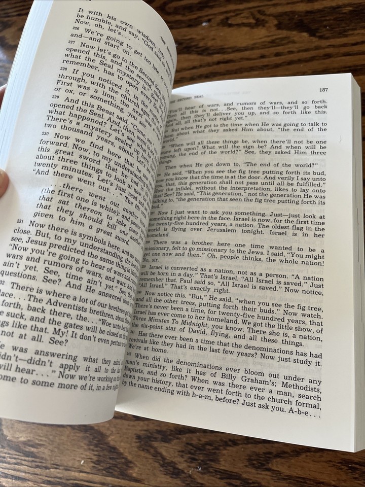 William Marrion Branham Book Lot Seven Church Ages Conduct Order ...