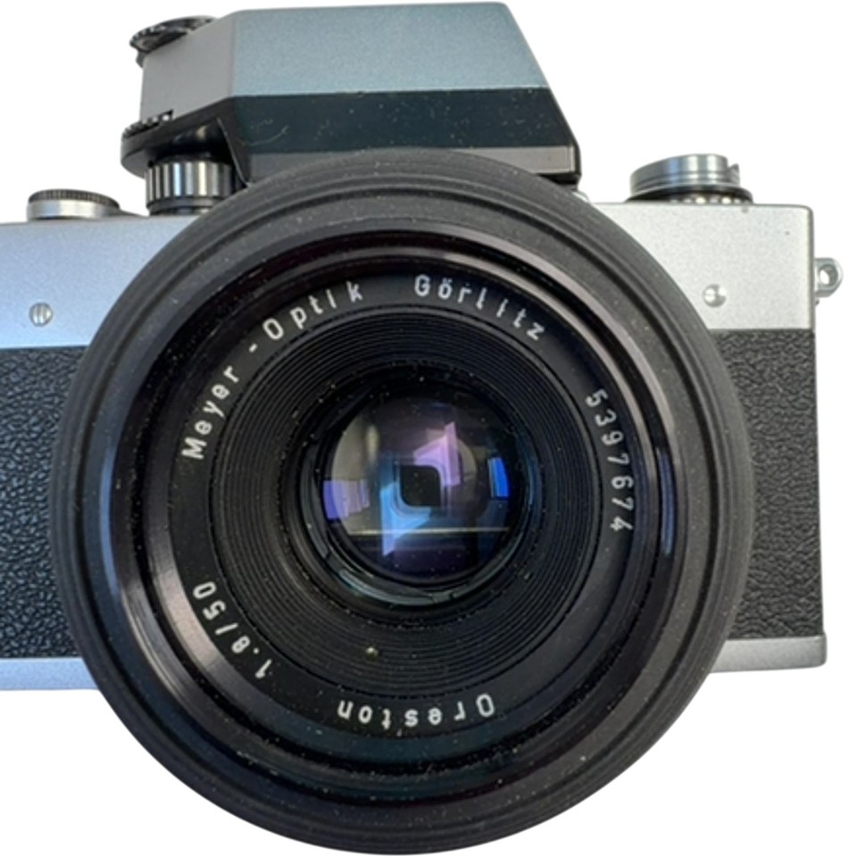 Exakta RTL 1000 Vintage 35mm Film Camera Meyer-Optik Görlitz Lens Classic Photog | eBay UK