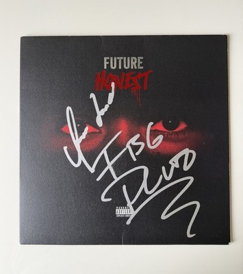 Future Rapper Honest Autographed “Honest” Vinyl Record LP Beckett BAS ...