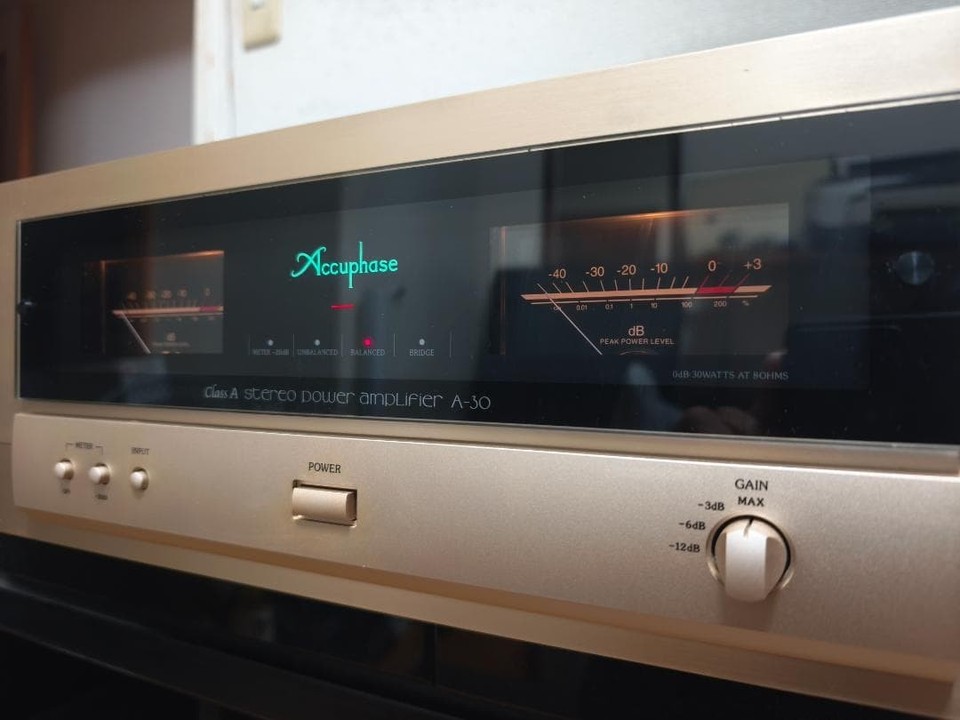 Accuphase A-30 Power Amplifier | eBay