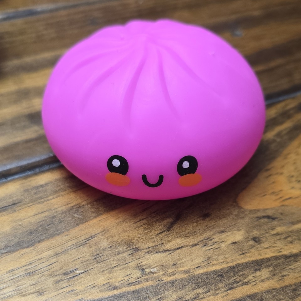 Target Rms Squishy Bao Bun Rose Gold Glitter Dumpling Series Sensory