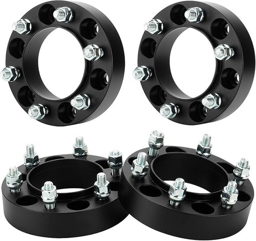 4PCS 2" 6x5.5 6x139.7 12x1.5 Wheel Spacers for Toyota 4Runner Tacoma FJ ...