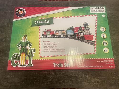 Christmas Movie Elf Buddys Train Limited Edition Lionel 712078 Steam ...