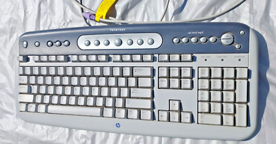 Classic HP 5187-0341 PS/2 Wired Keyboard - Tested Works | eBay