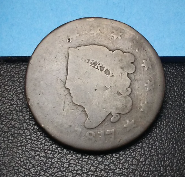 1817 Coronet Head Large Cents 1 cent coin-- | eBay