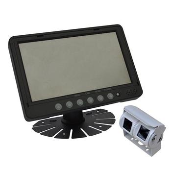 Parksafe PS026C09W Car Van 7" Parking Monitor Dual CCD White Reversing ...